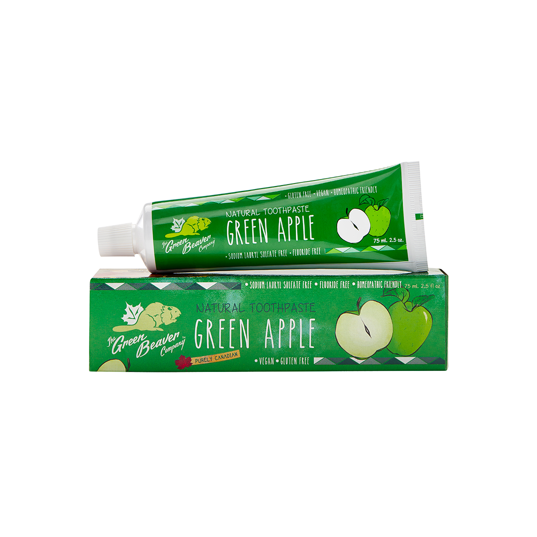 Natural Toothpaste - Green Apple – ProHair